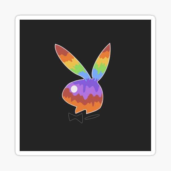 "Drippy Bunny" Sticker by Nataliedezigns | Redbubble
