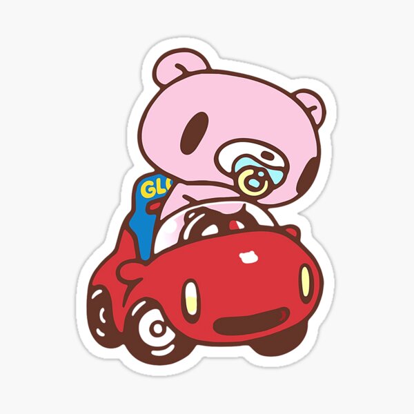 "Gloomy bear" Sticker by Tybrekir | Redbubble