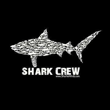 "Shark Crew - Sharks4Kids (dark background)" Bucket Hat for Sale by ...