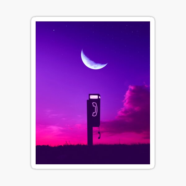 "Payphone" Sticker by klajdart | Redbubble