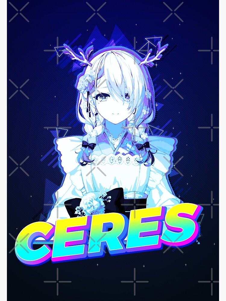 Póster «Fauna de Ceres | Hololive Vtuber» de WaifuFury | Redbubble