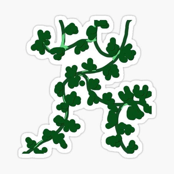 "Vines" Sticker for Sale by CMCharron | Redbubble