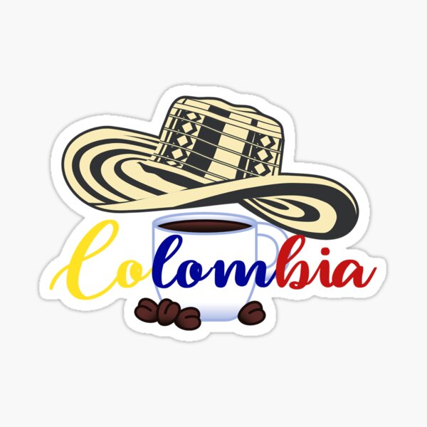 "Colombia" Sticker by latin-american1 | Redbubble