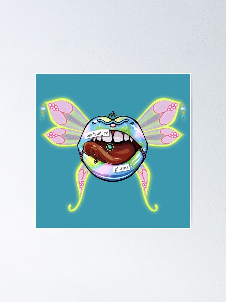 "Wings that Kiss Day 13: Enchanting Layla" Poster for Sale by ...