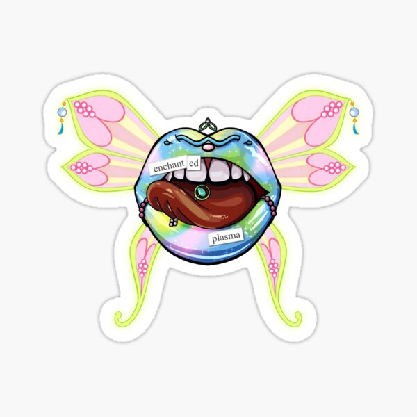 "Wings that Kiss Day 13: Enchanting Layla" Sticker by xxMysticWingsxx ...