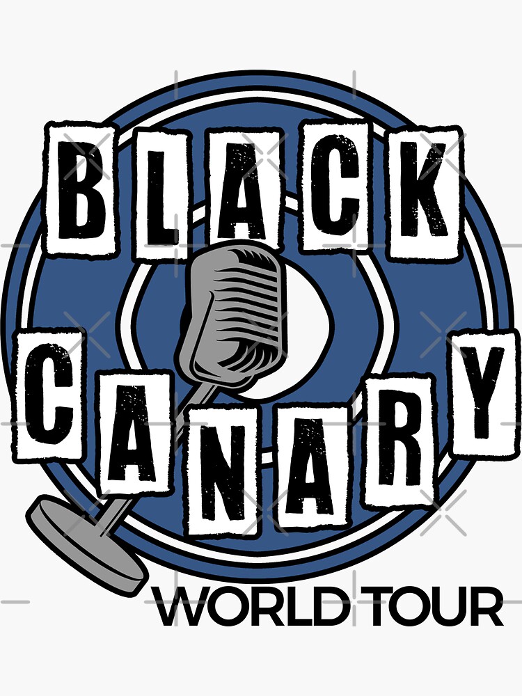 "world tour" Sticker by dinah-lance | Redbubble