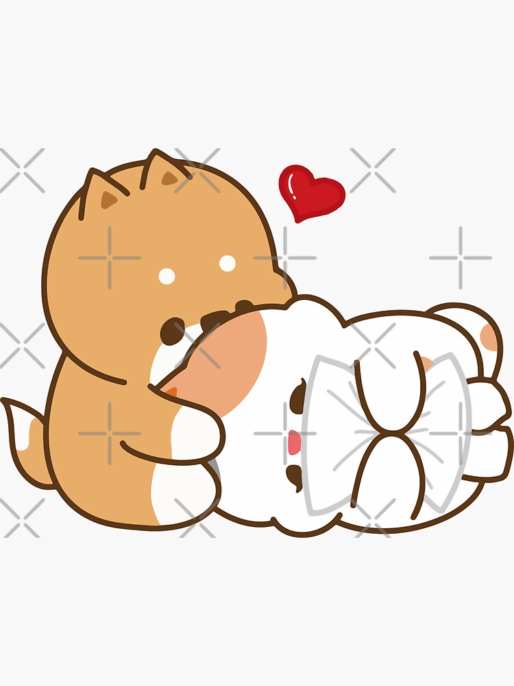 "Tonton Friends | Yuta and Bella" Sticker for Sale by Mochi-Animals ...