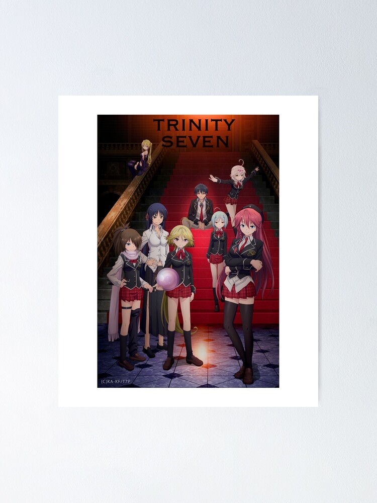 "Trinity Seven" Poster for Sale by Alamiarts | Redbubble