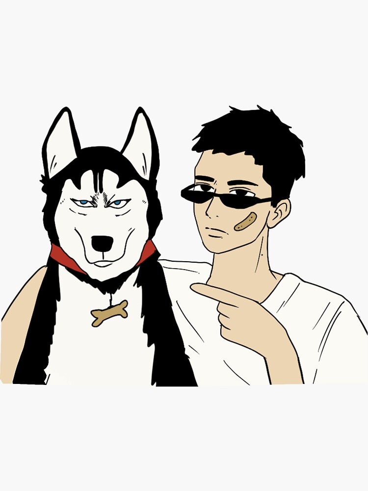 "Webtoon character" Sticker by Sahenderakliman | Redbubble