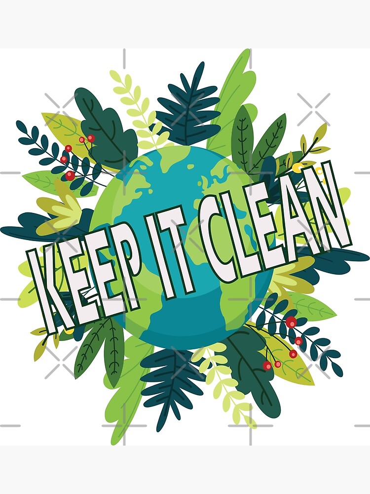"Save The Planet Keep It Green" Poster for Sale by FastHub | Redbubble