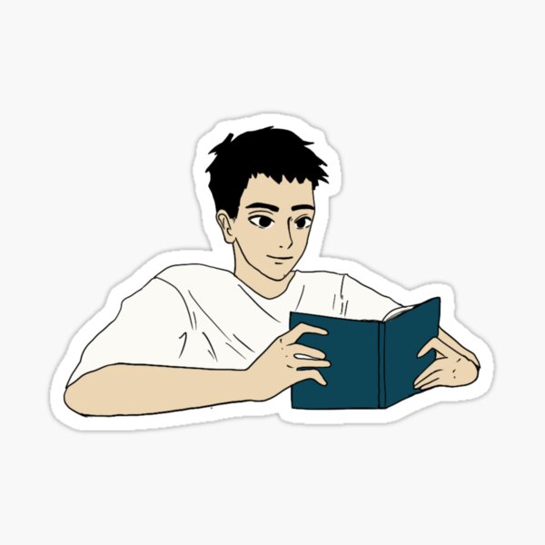 "Sticker webtoon boy" Sticker by Sahenderakliman | Redbubble