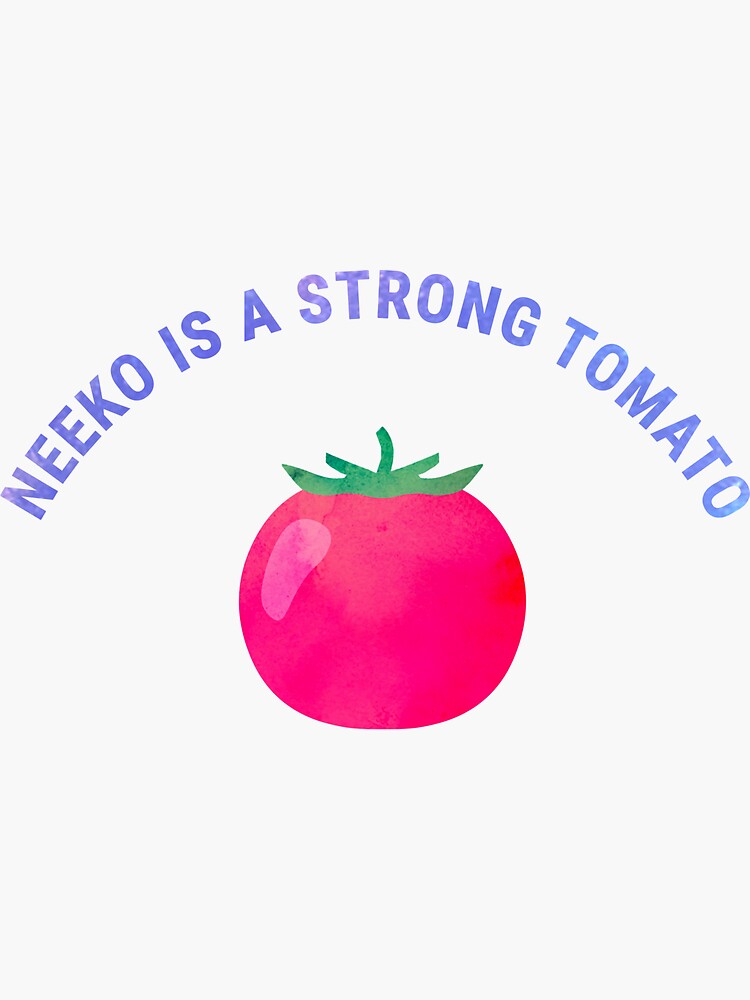 "Strong Tomato" Sticker for Sale by amandartwork | Redbubble