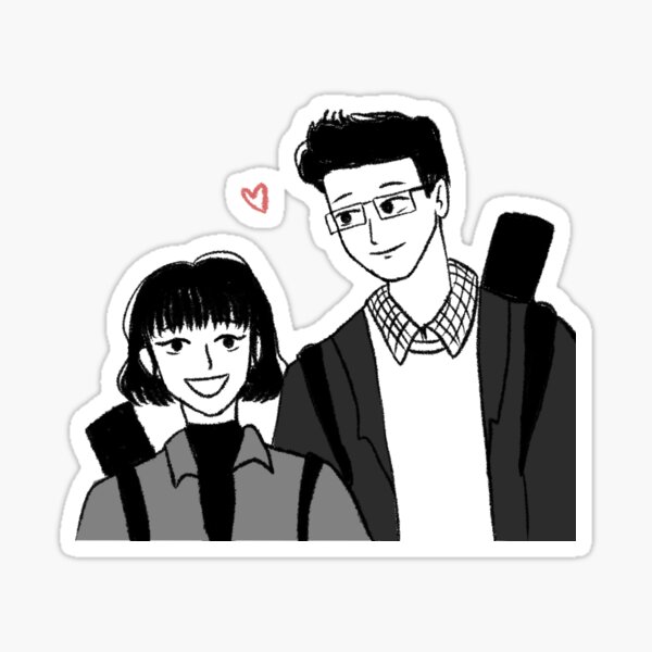 "webtoon characters" Sticker by Sahenderakliman | Redbubble