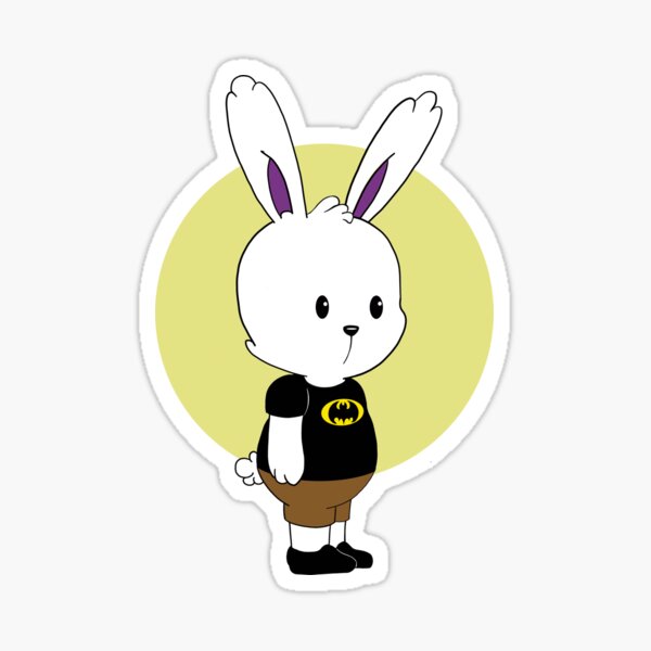 "bat rabbit" Sticker by rabbitart28 | Redbubble
