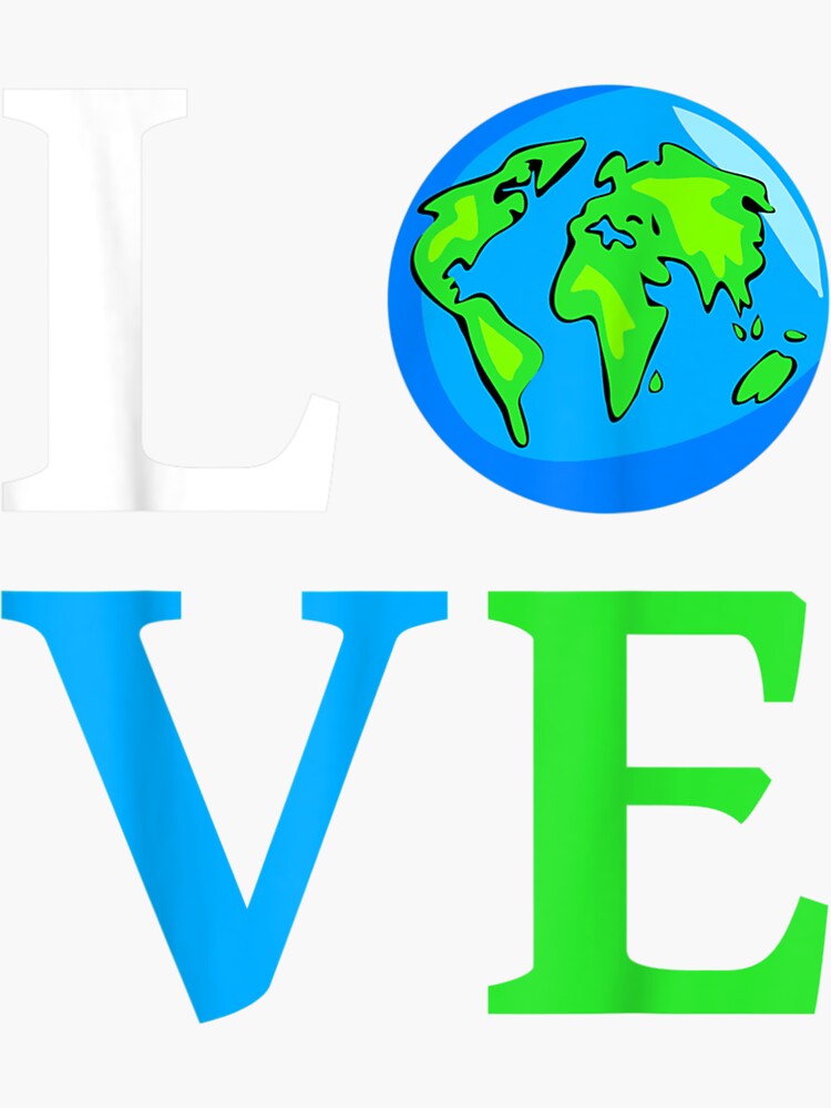 "Love Earth Day Great Earth Day 2022" Sticker by TaylorGR | Redbubble