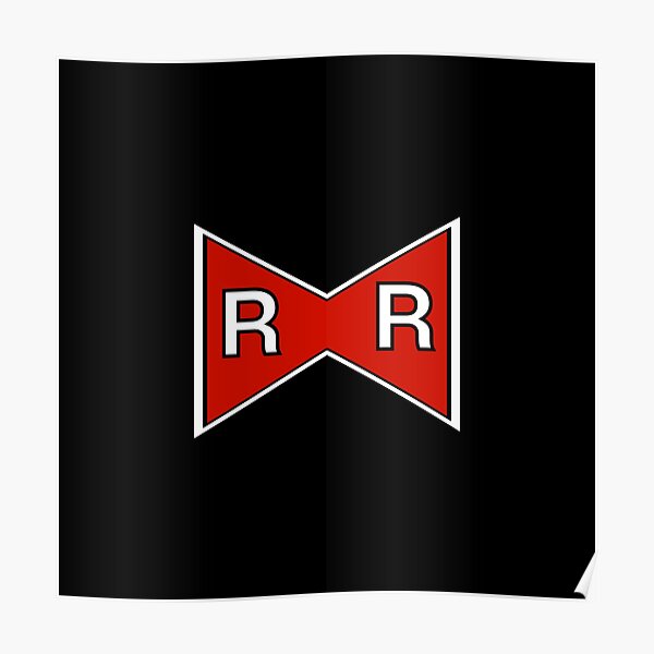 "Red Ribbon Army Logo" Poster for Sale by tmilorey | Redbubble