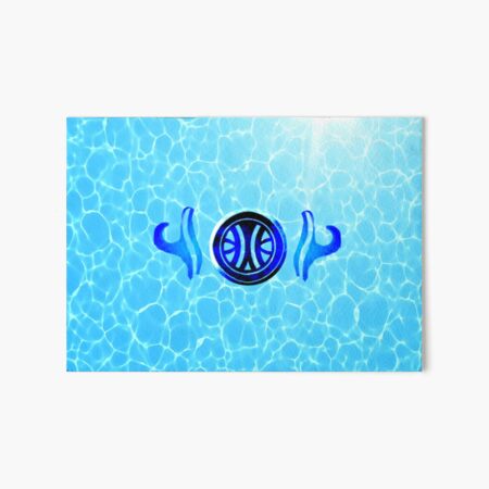 "Bakugan Platinum Aquos Symbol" Art Board Print by jakersvelmax | Redbubble