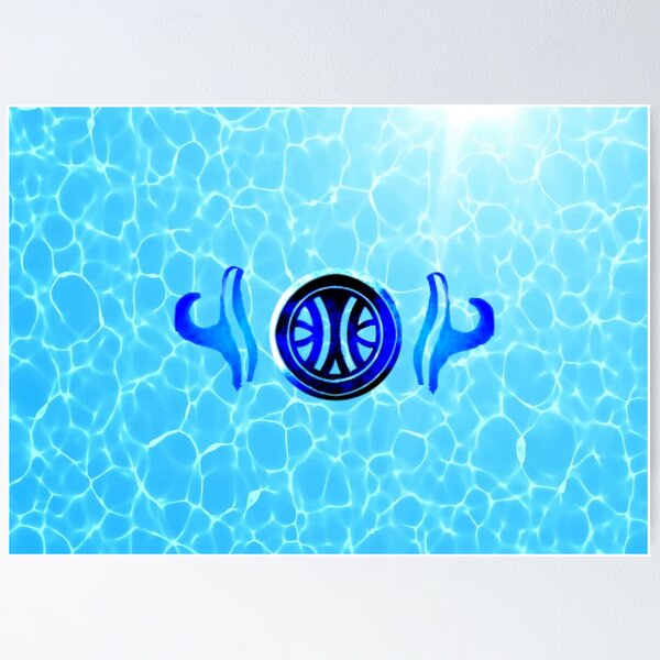 "Bakugan Platinum Aquos Symbol" Poster for Sale by jakersvelmax | Redbubble