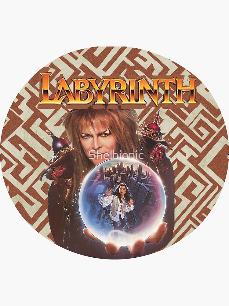 "Labyrinth" Sticker for Sale by Shelbionic | Redbubble