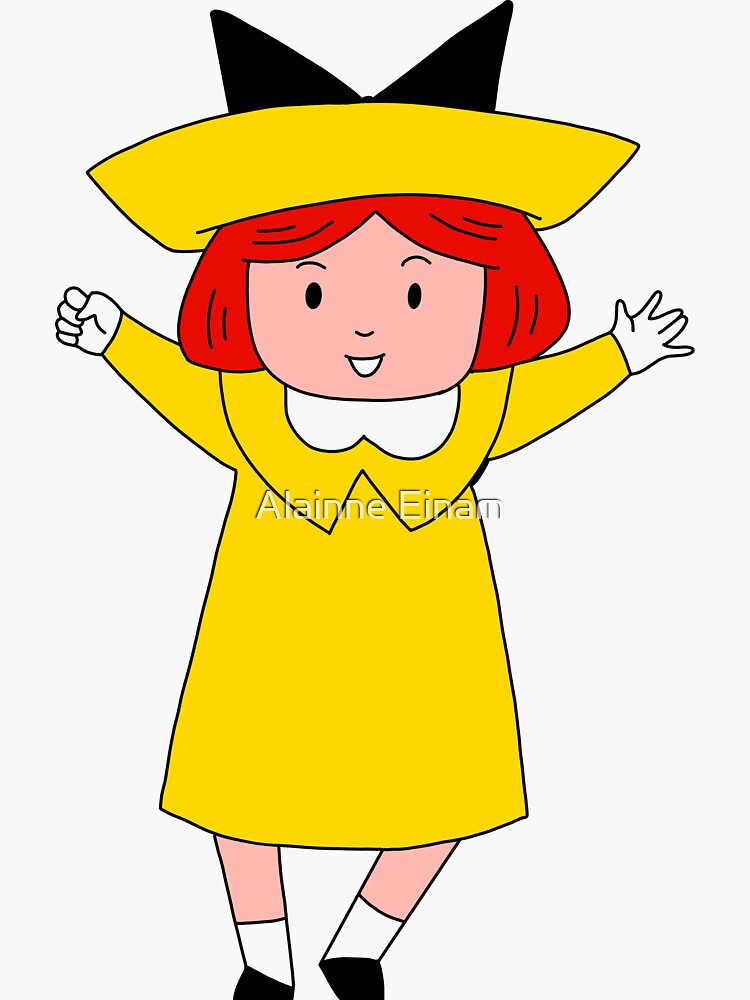 "Madeline" Sticker for Sale by Alainne Einam | Redbubble