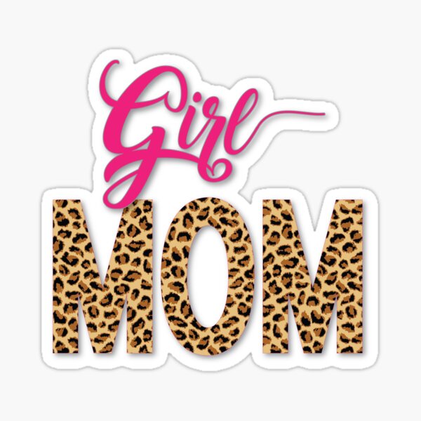 "Girl MOM" Sticker by ThePoolGuyH20 | Redbubble