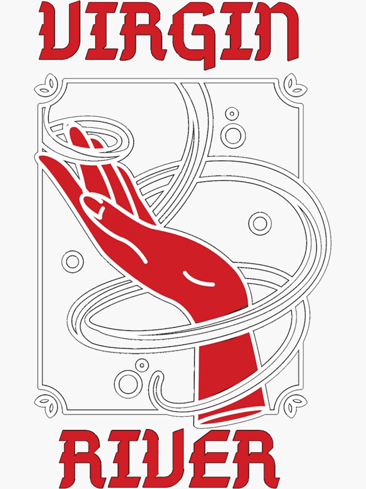 "Virgin river " Sticker for Sale by AlishaTodd91 | Redbubble