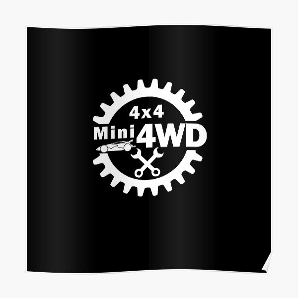 "4x4 Mini 4WD Racing" Poster for Sale by jomzojeda | Redbubble
