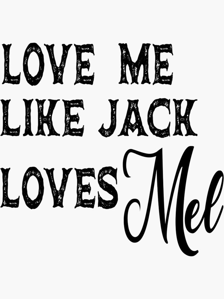 "virgin river love me like jack loves mel " Sticker by AlishaTodd91 ...