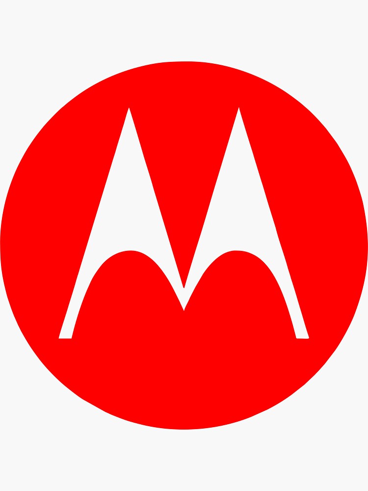 "Motorola " Sticker by WinaidRed | Redbubble