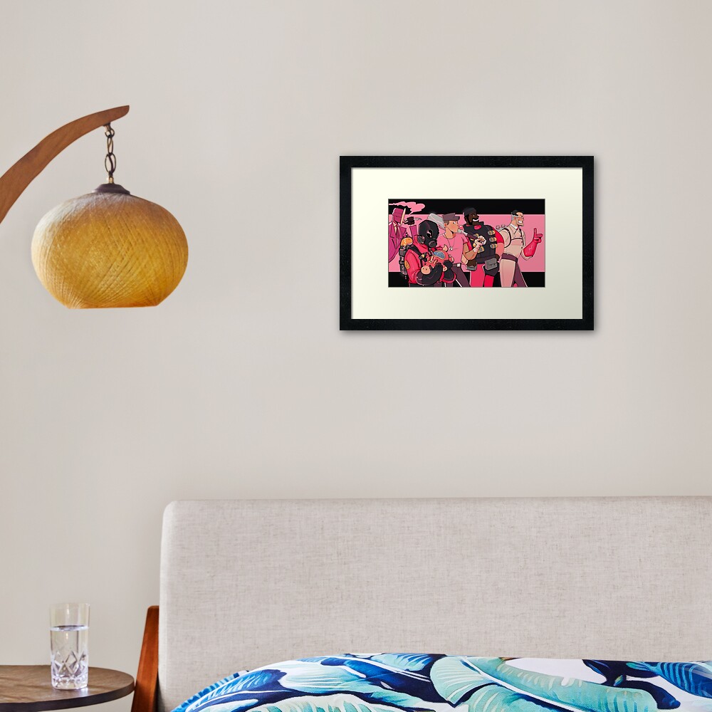 "TF2 Pink Team Poster" Poster for Sale by Quazies | Redbubble