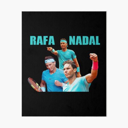 "Rafa Nadal Roland Garros Sticker" Art Board Print by buckjosl46 ...