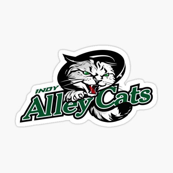 "The Alley Cats, Indy" Sticker by Segajo | Redbubble