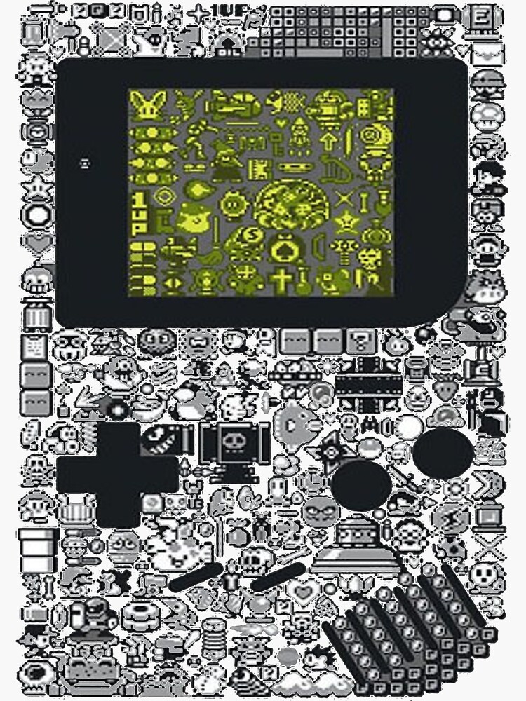 "Gamer Collage" Sticker for Sale by lakelandwholes1 | Redbubble