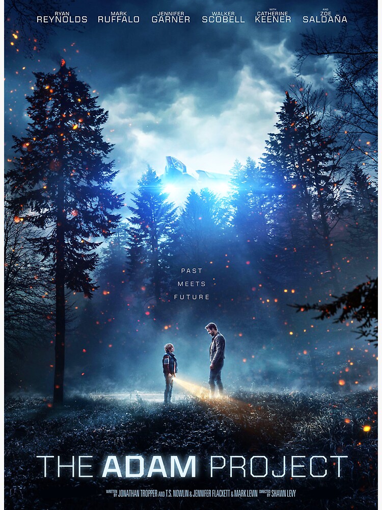 " The Adam Project Movie" Sticker for Sale by enterurl | Redbubble