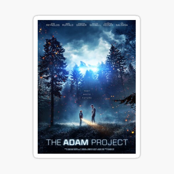 " The Adam Project Movie" Sticker for Sale by enterurl | Redbubble