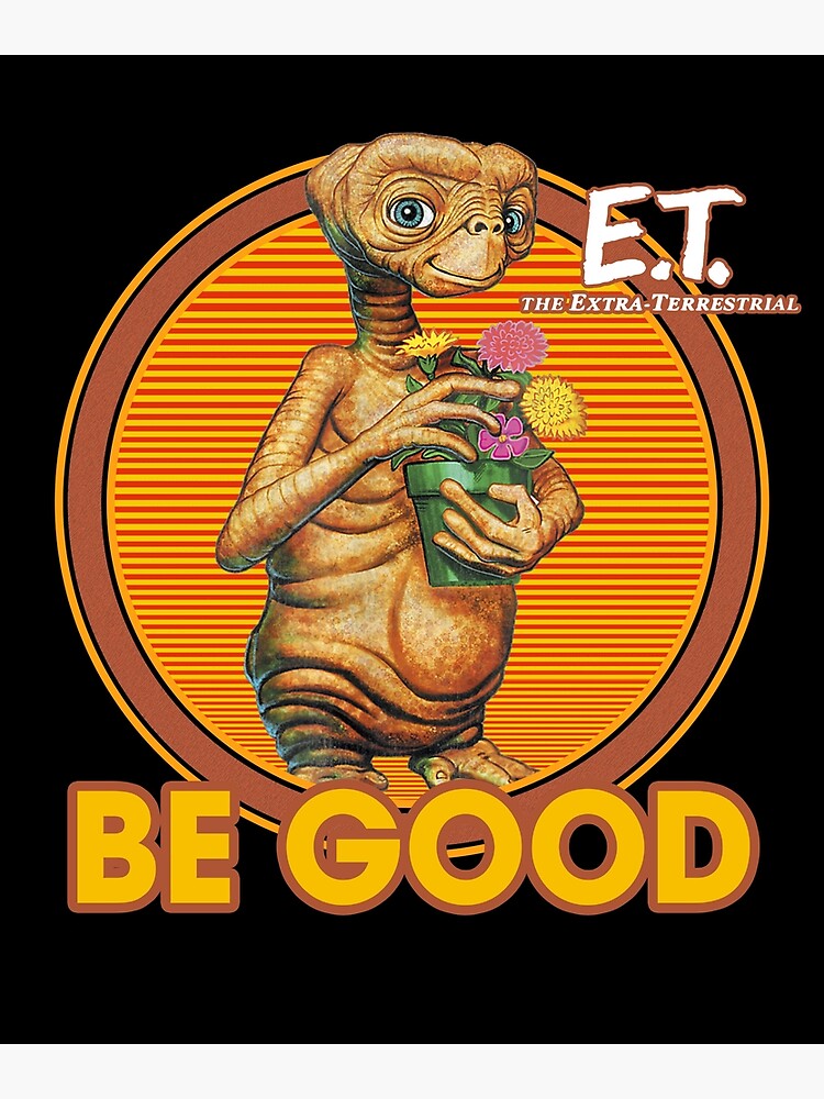 "ET Be Good Vintage Retro Style Gift Fan" Poster for Sale by Lewiswendy ...