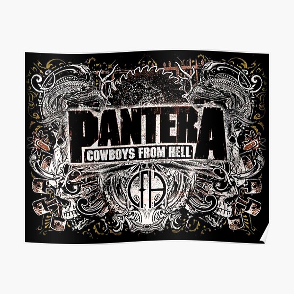 "Cowboy Hell" Poster for Sale by SonnieJoe | Redbubble
