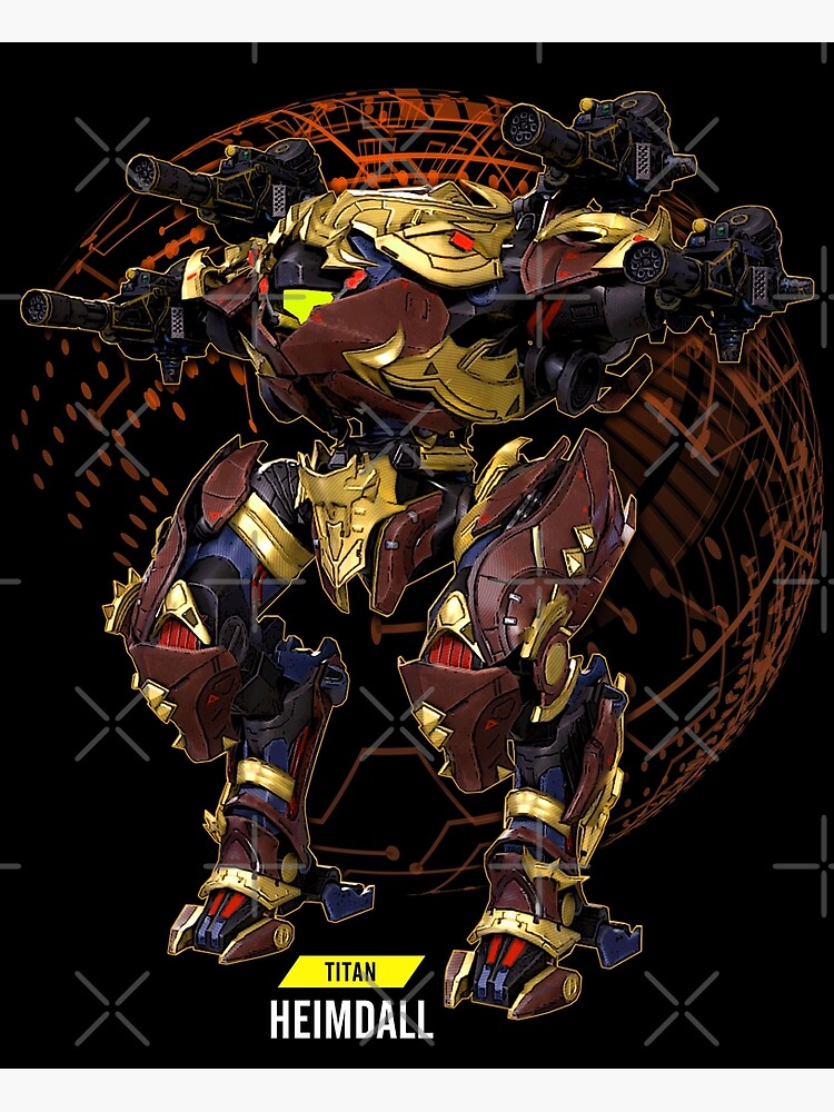 "Heimdall" Poster for Sale by HexOne | Redbubble