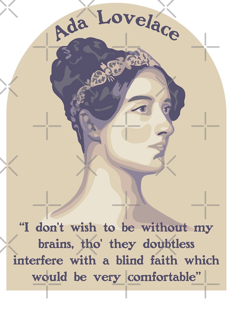 Ada Lovelace Quote Amazon.com: XINSHUDA Ada Lovelace Celebrity Quotes