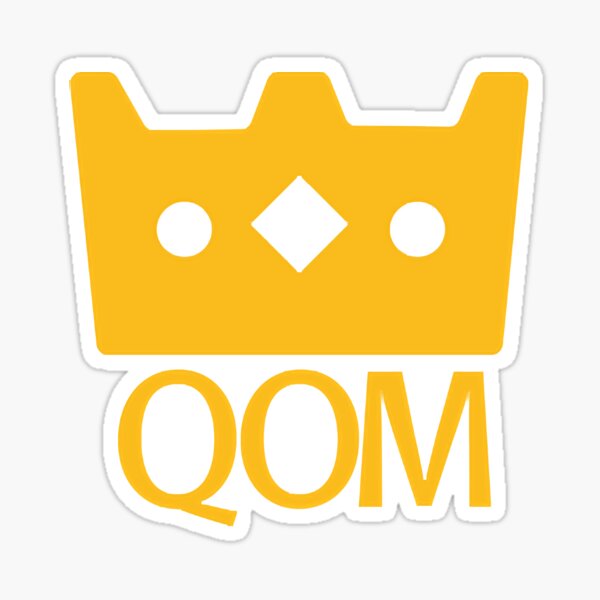 "QOM " Sticker by vuthuyngoc | Redbubble