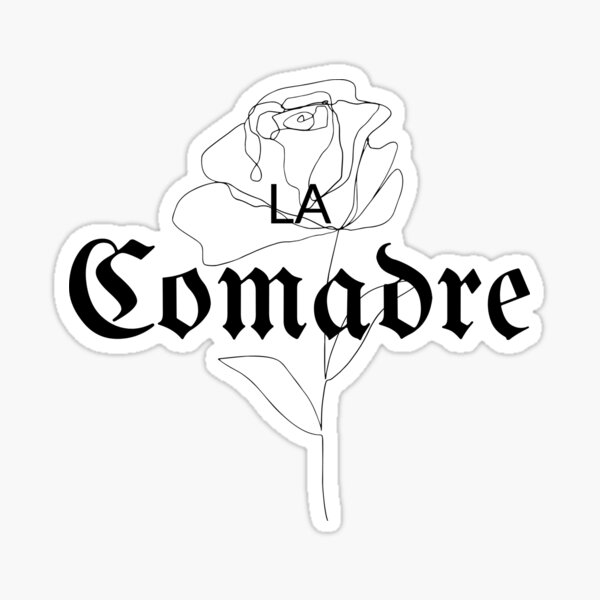"La comadre my bestie" Sticker by acastro13 | Redbubble