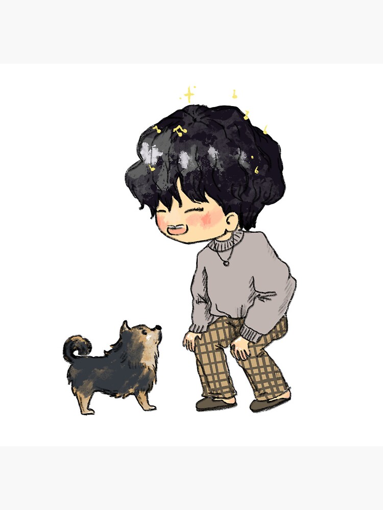 "Copy of Taehyung chibi V Yeontan dancer K-pop singer BTS Korean music ...