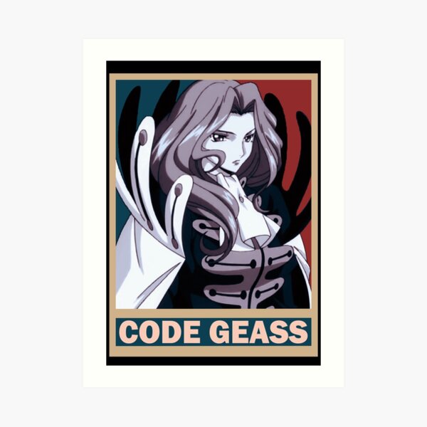 "Cornelia Li Britannia Code Geass Kodo Giasu Vintage Vector Anime ...