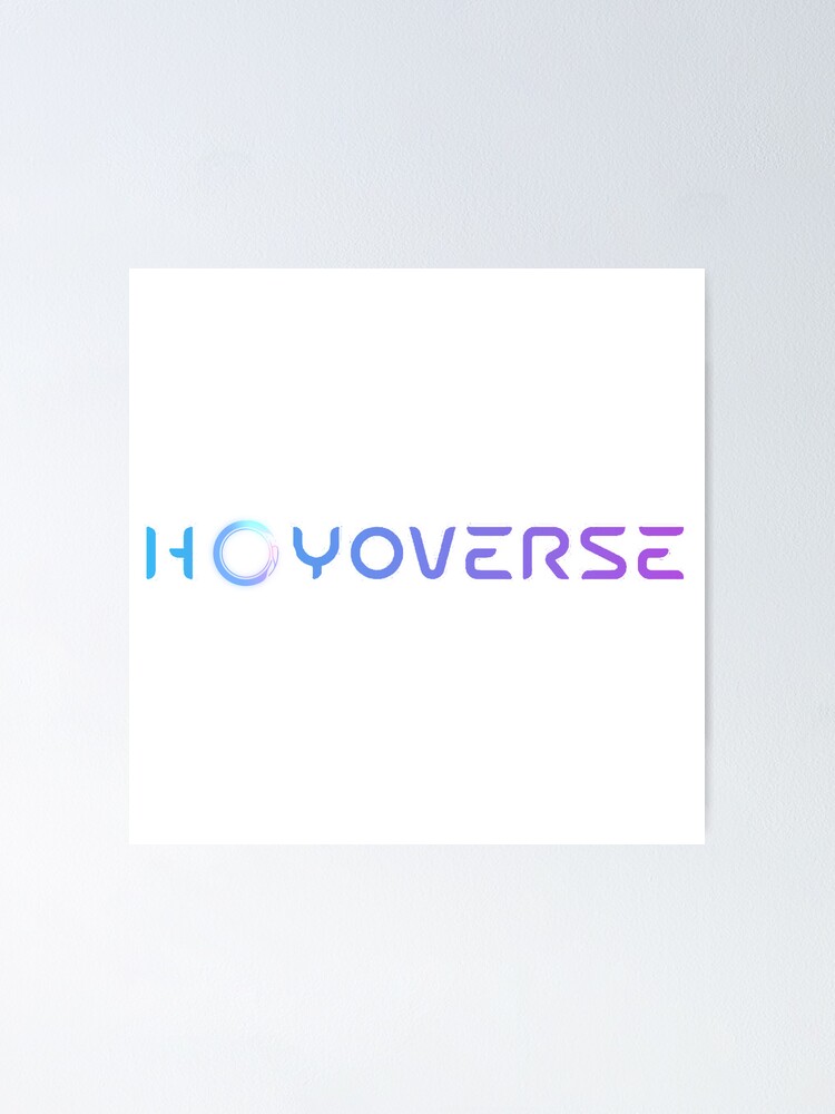 "HOYOVERSE" Poster for Sale by DBandara2002 | Redbubble