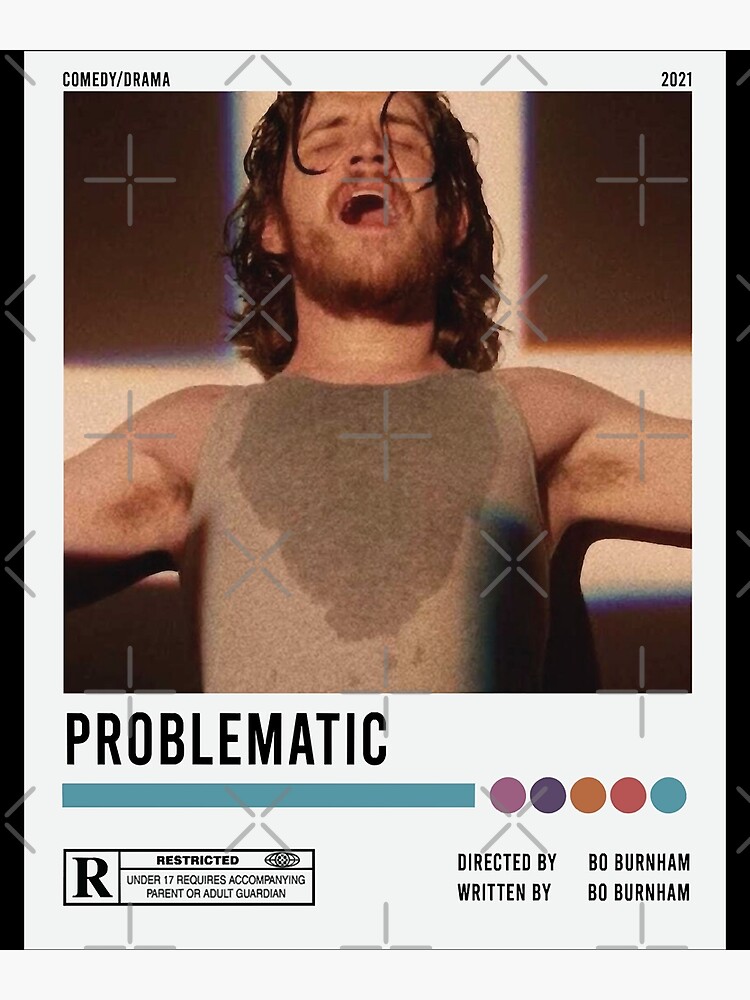 "Vintage People Classic Bo Burnham Inside Problematic Indie Aesthetic Poster" Poster for Sale by ...