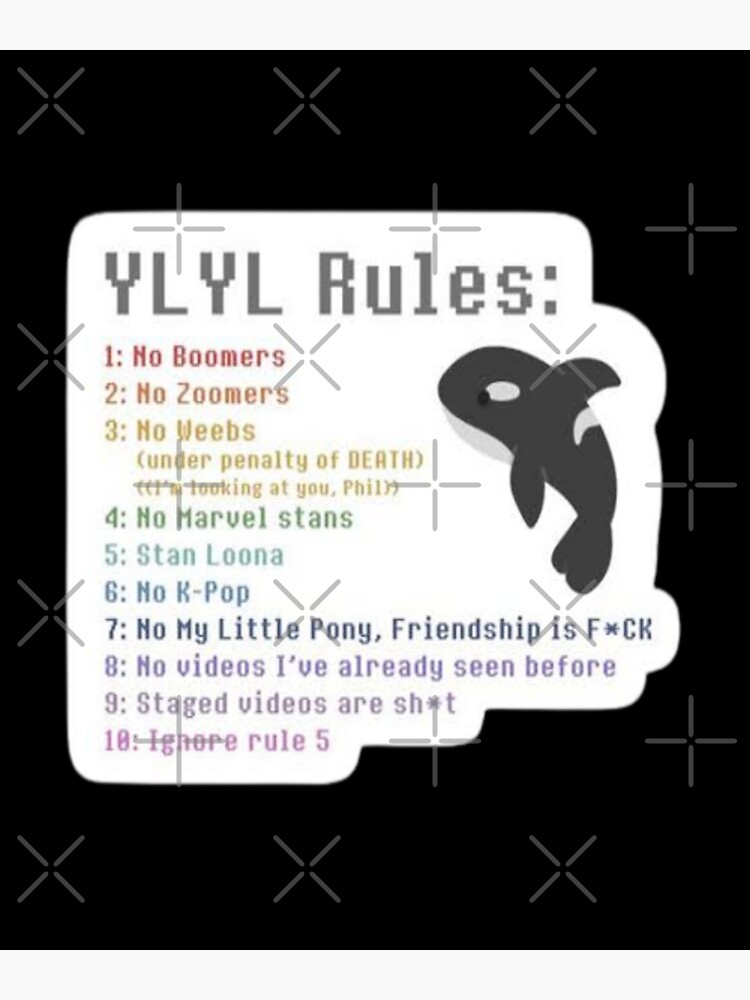 "Wilbur soot funny ylyl rules" Poster for Sale by Kidutees | Redbubble