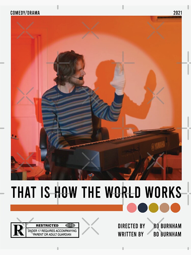 "Vintage Style Bo Burnham Inside Fans Arts Poster Birthday Team ...