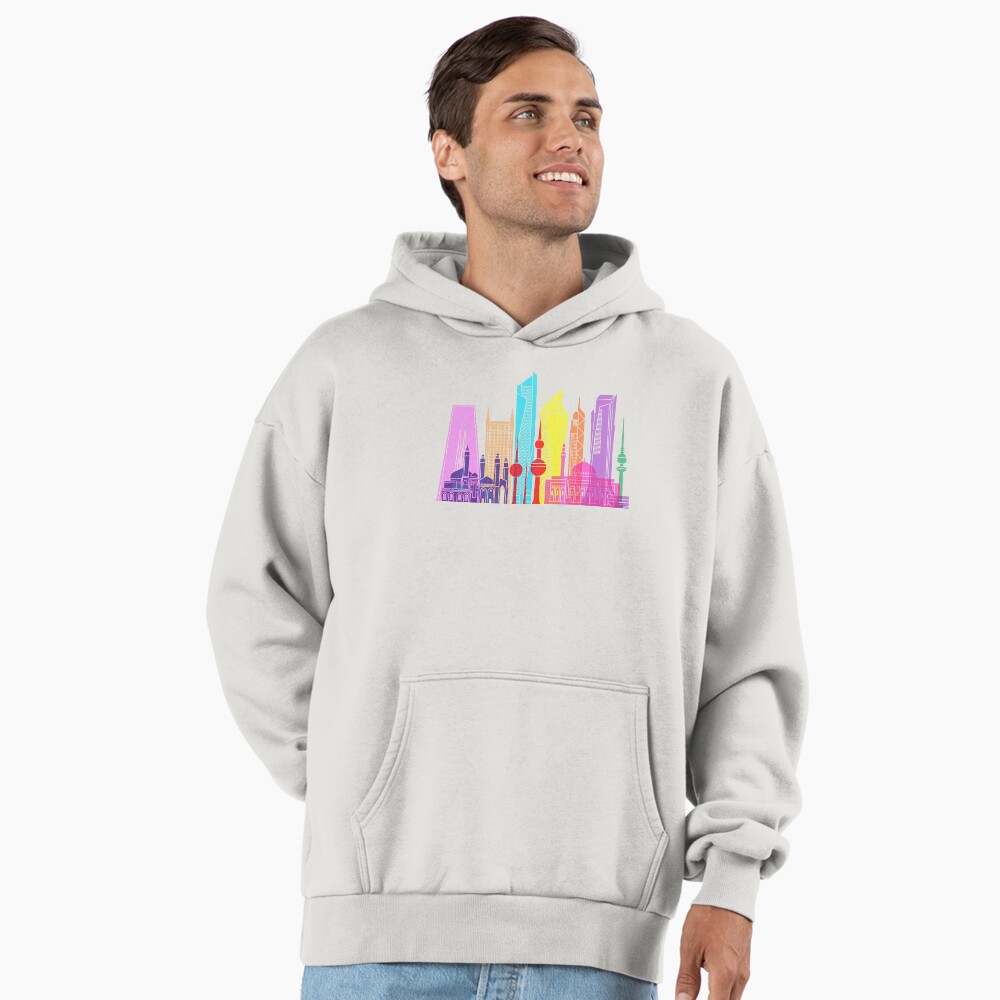"Kuwait V2 skyline pop" Sticker for Sale by paulrommer | Redbubble