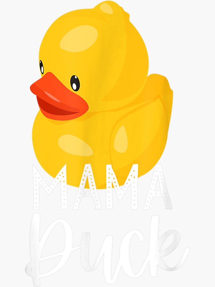 "Mama Duck" Sticker by JessicaLeeXmax | Redbubble