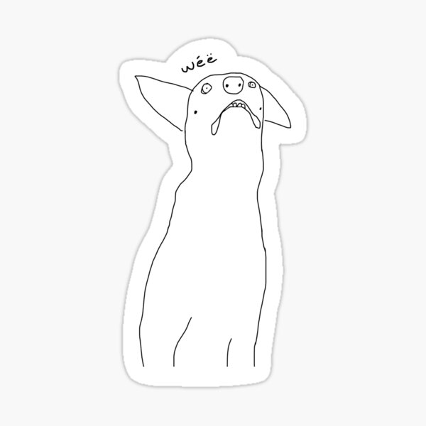 "The Wee" Sticker for Sale by kissmymutt | Redbubble